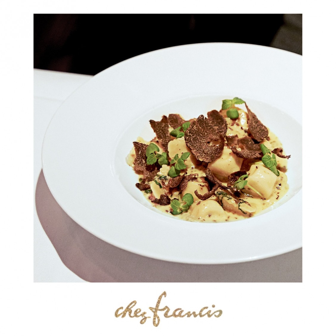 Chez Francis à Paris 8 - menu et photos
