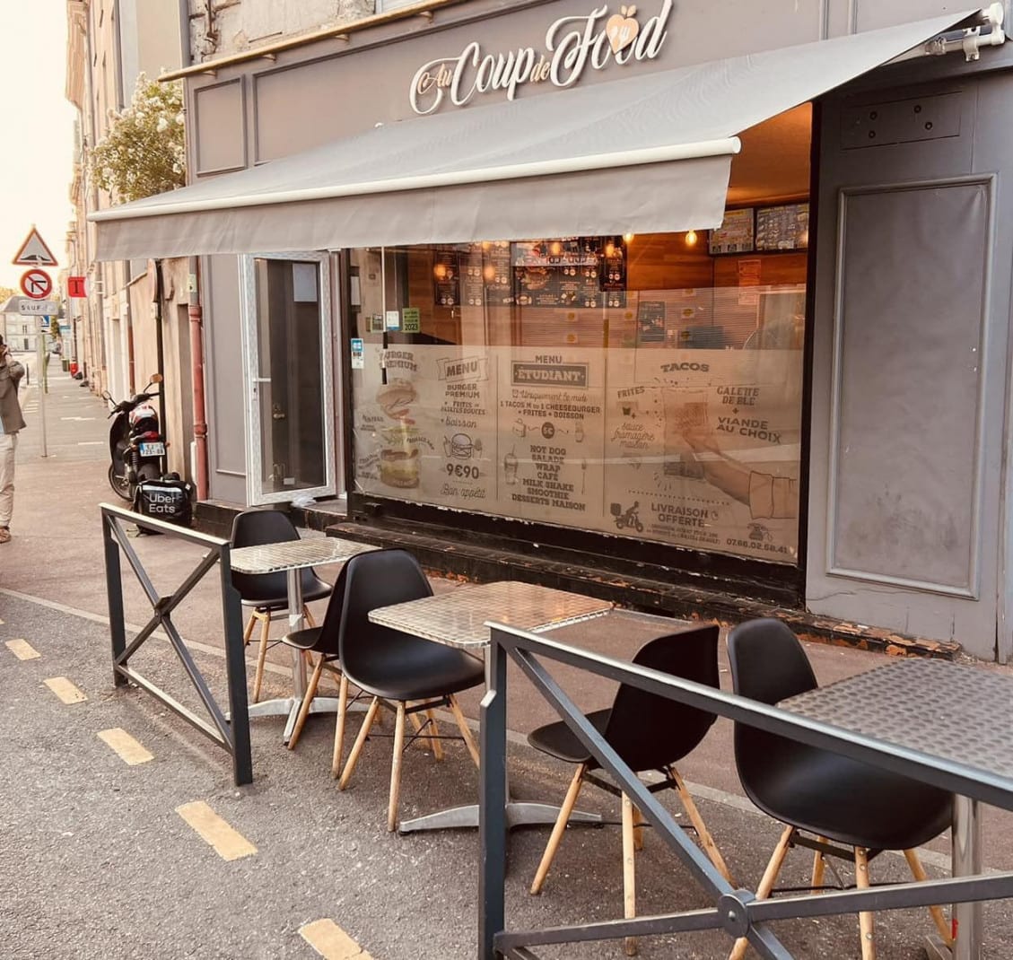Au coup de food à Chatellerault - menu et photos